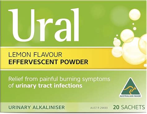 Ural Urinary Alkaliniser Effervescent Powder 28 Sachets