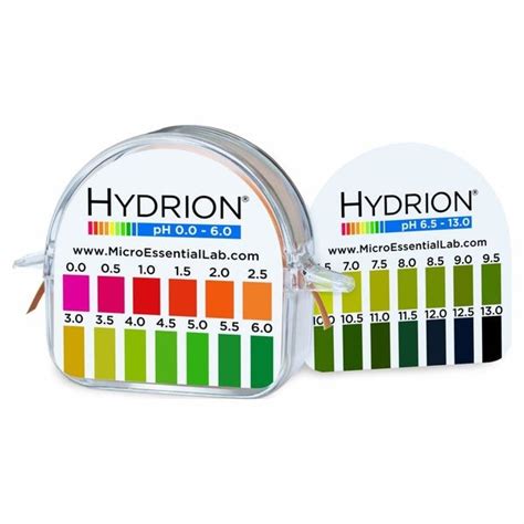 Hydrion Test Kit Standard Ph Paper 0 13 213 Zoro
