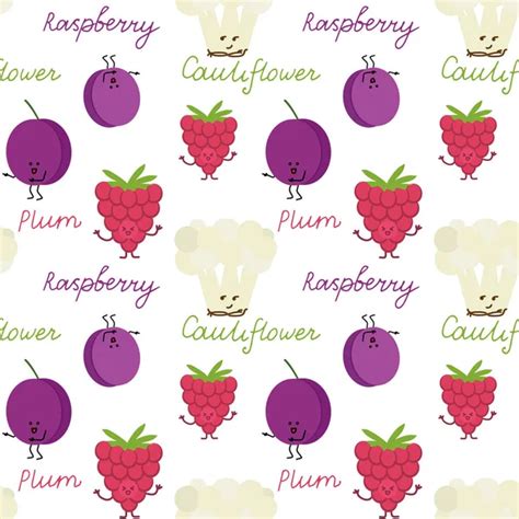 100000 Berries Pattern Vector Images Depositphotos