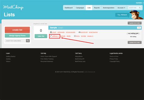 Find Your List ID In MailChimp YellowWebMonkey Web Design