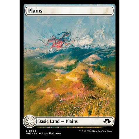 Mtg Basic Land จากชุด Modern Horizons 3 การ์ด Magic The Gathering
