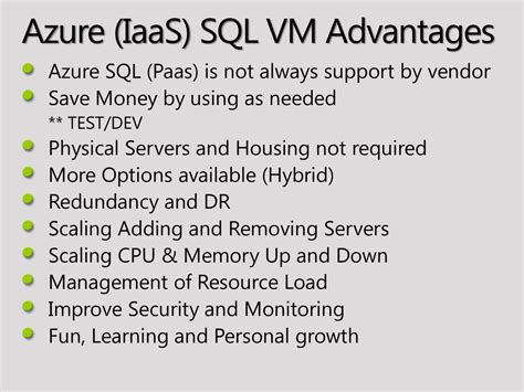 Create Iaas Sql Server Test Premise Environment In Azure Cloud Ppt Download