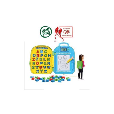 Leapfrog Mr Pencils Abc Backpack Interactive Alphabet Learning Toy