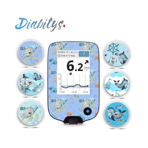 Freestyle Libre Libre 2 Reader Sticker And 6 Sensor Stickers Sea Gnomes £7 00 Picclick Uk