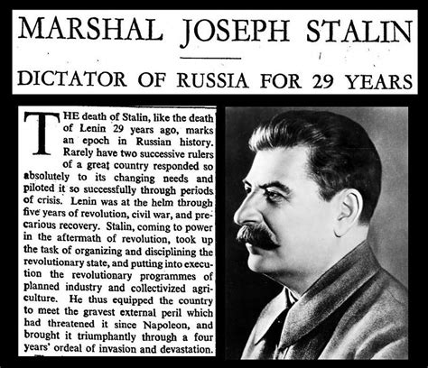 Joseph Stalin Death