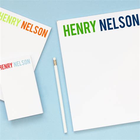 Personalized Notepads Etsy