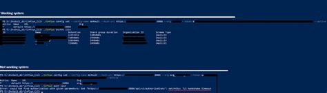 Inexplicable Non Working Cli Tls Handshake Timeout Influxdb