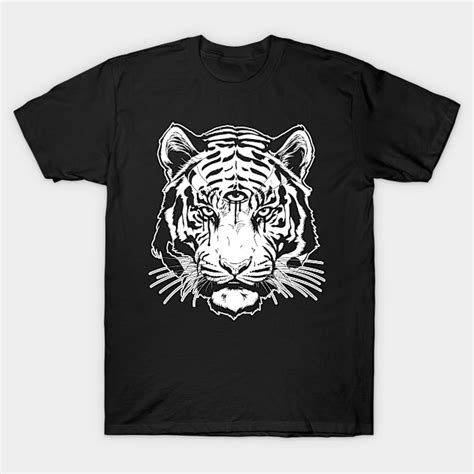 Mystic Third Eye Tiger White Tiger T Shirt Teepublic