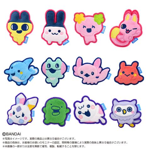 Tamagotchi｜paradise Plush Pins Mystery Bagblind Boxall 12 Types｜1pcs