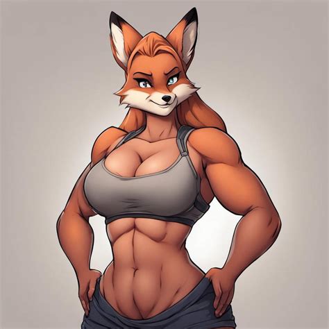 Anthro Fox Female 2 Adopt By Flipfounder77 On Deviantart