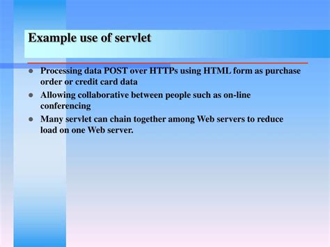 Ppt Servlet Powerpoint Presentation Free Download Id871008