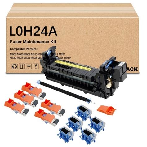 1 Pack L0h24a Fuser Maintenance Kit For Hp M607 M608 M609 （with