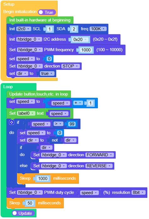 Hbridge Unit — Uiflow2 Programming Guide Master Documentation