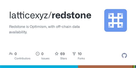 GitHub Latticexyz Redstone Redstone Is Optimism With Off Chain Data Availability