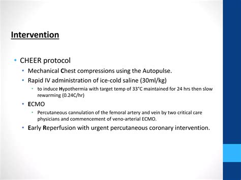 Ecmo For Cardiac Arrest Pptx