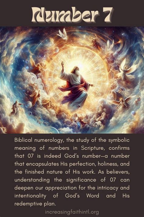 Biblical Numerology Number 7 Number 3 Meaning In The Bible Number 7