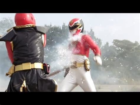 Gedou Shinken Red Vs Gosei Red Legendado Pt Goseiger Vs Shinkenger Youtube