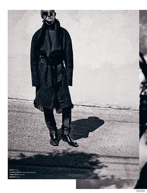 Robbie Mckinnon Dons Avant Garde Fashions For Dansk The Fashionisto
