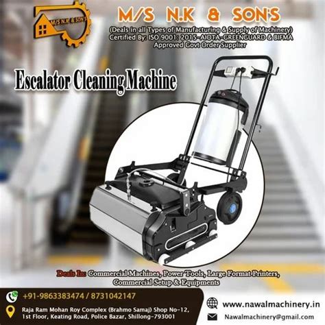 Escalator Cleaning Machine At ₹ 65000piece Keating Road Shillong