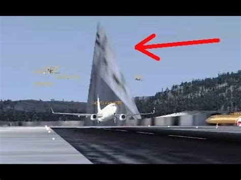 FSX Multiplayer Terrain Glitch Landing Competition ENDI YouTube