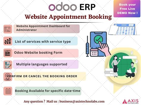 Axistechnolabs On Linkedin Websitebookinginodoo Odoo17 Odoo17app Odoo16 V16