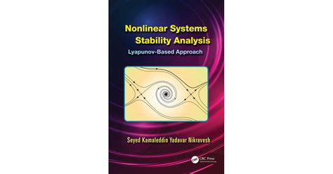 Cover Nonlinear Systems Stability Analysis Book