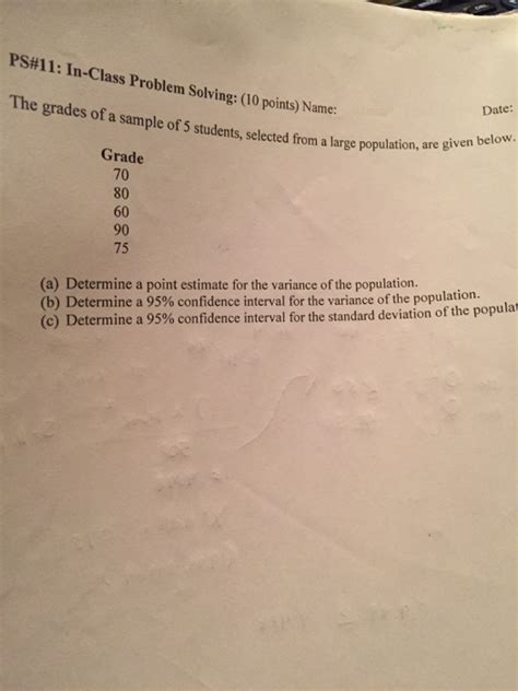 solved ps 11 in class problem solving 10 points name