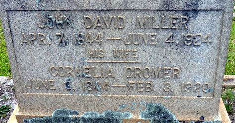 Susan Annie Cornelia Cromer Miller 1844 1920 Find A Grave Memorial