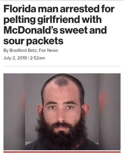 A Selection Of Probably The Craziest Florida Man Headlines Artofit