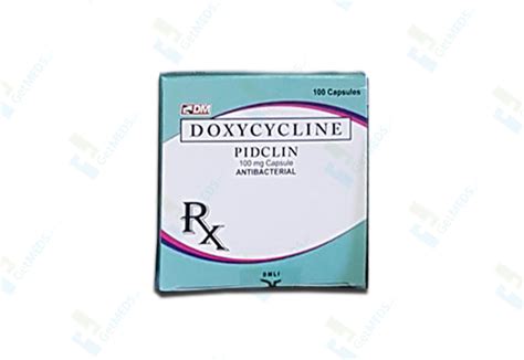 Pidclin Doxycycline Hydrochloride 100mg Capsule 100 S Price In The