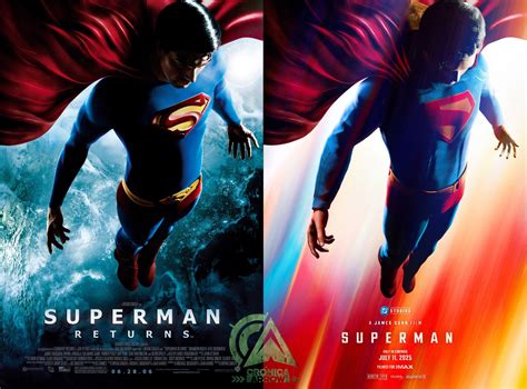 Crónica Brillante Poster De Superman 2025 En Homenaje A Superman