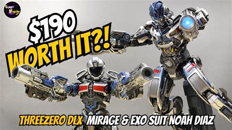 Is 190 Worth It Threezero Dlx Mirage And Exo Suit Noah Diaz