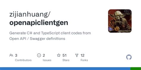 Github Zijianhuangopenapiclientgen Generate C And Typescript Client Codes From Open Api