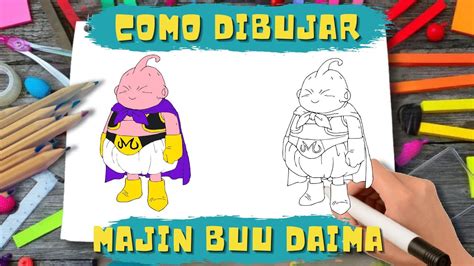Como Dibujar Majin Boo Daima Dragon Ball Daima Paso A Paso Youtube