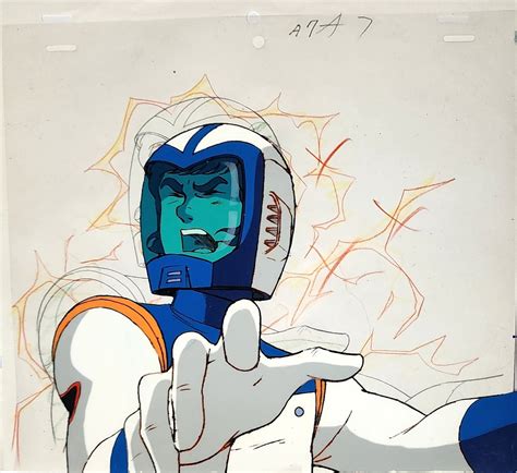 Voltron Vehicle Force Anime Animation Production Cel Jeff 4392 Crazy Panda Collectables