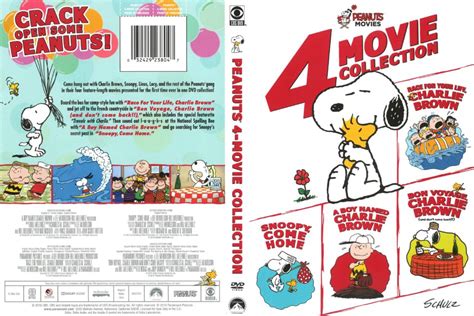 Peanuts 4 Movie Collection Dvd Cover 2016 R1