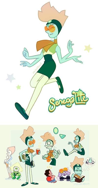 Gem Fusion Senegalite Dot And My Beauty Pearl Steven Universe Mrhaliboot Cartoni Animati
