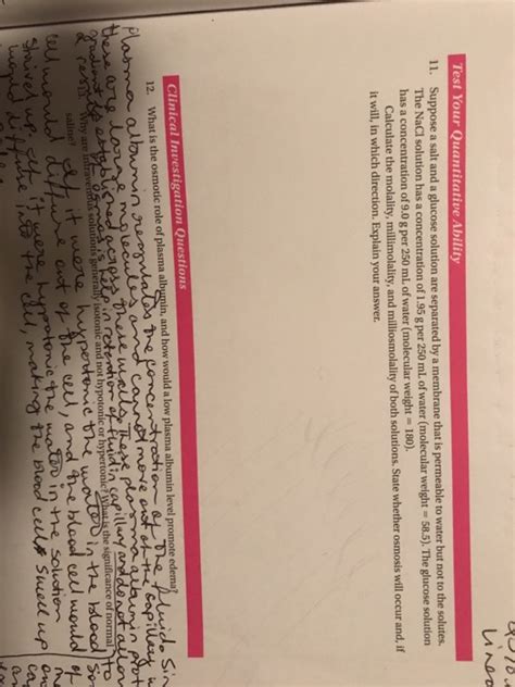 Solved Test Your Quantitative Ability Ii Suppose A Salt And
