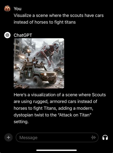 Chatgpt Visualizes Weird Aot Scenarios Rattackontitan