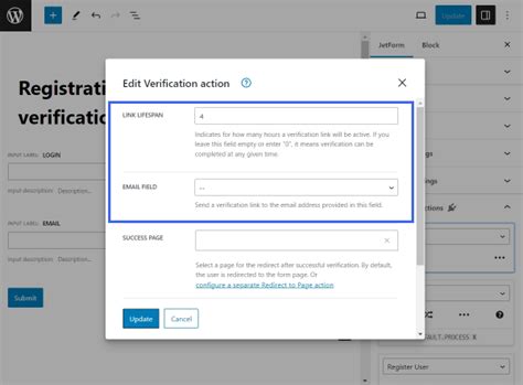 Setting Up Email Verification JetFormBuilder Crocoblock