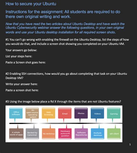 Solved How To Secure Your Ubuntu Instructions For The