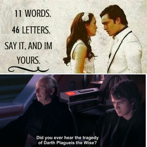 Vader Was Seduced By The Dark Side R PrequelMemes