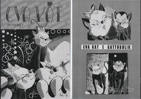 Coppia Eva Kat Parodia Diabolik Numerato 44 Pezzi Collezionismo In