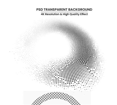 Abstract Dotted Vector Background Halftone Effect Premium Ai