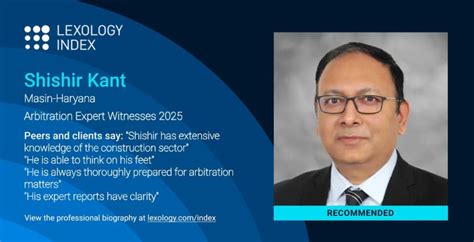 Shishir Kant On Linkedin Arbitration2025 Masinexcellence Expertwitnesses Gar Wwl… 65