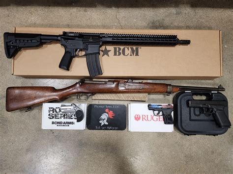 Bcm Recce 16 Ross Mark Ii Glock 20 Gen 5 Mos Ruger Lcp Max Bond Arms Roughneck Premier Arms