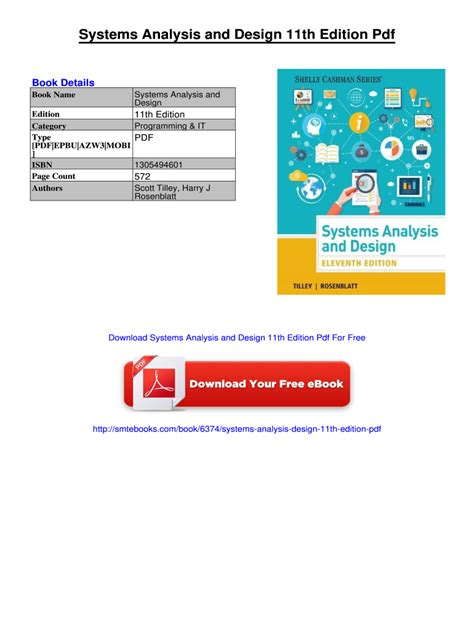 System Analysis And Design Book By Joseph AirSlate SignNow