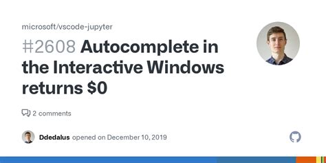 Autocomplete In The Interactive Windows Returns 0 · Issue 2608