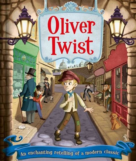 Oliver Twist Book Cover Animation