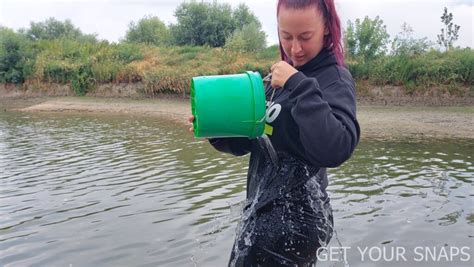 Mona Gets Wet On The Pier Girls In Wet Clothes